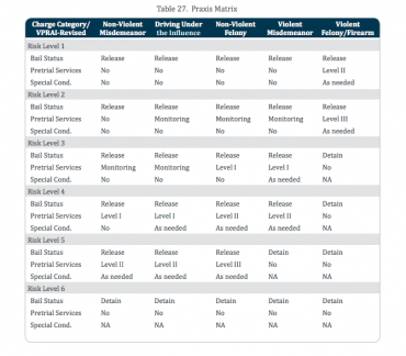 Outputs: Risk Scores - Mapping Pretrial Risk
